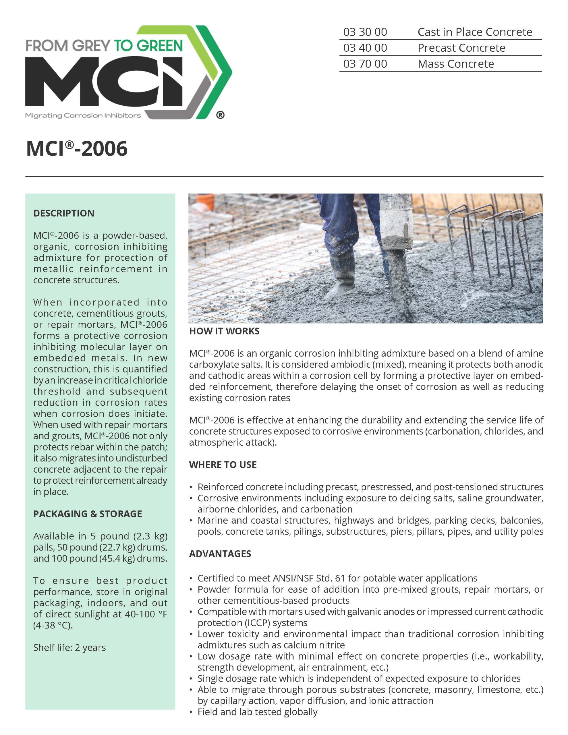 MCI®-2006 | Cortec® MCI®