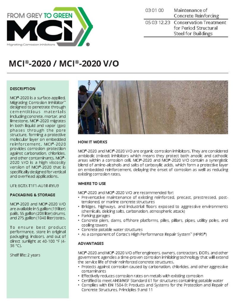 MCI®-2020 | Cortec® MCI®